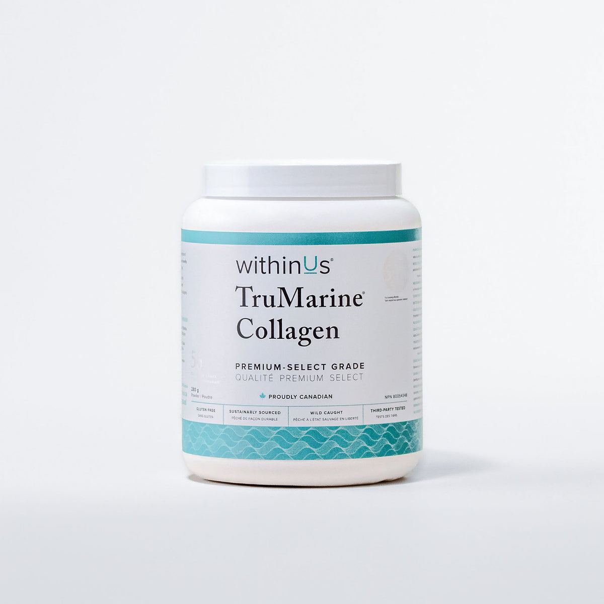 Marine Collagen - withinUs® TruMarine® Collagen Jar - 56 Servings ...