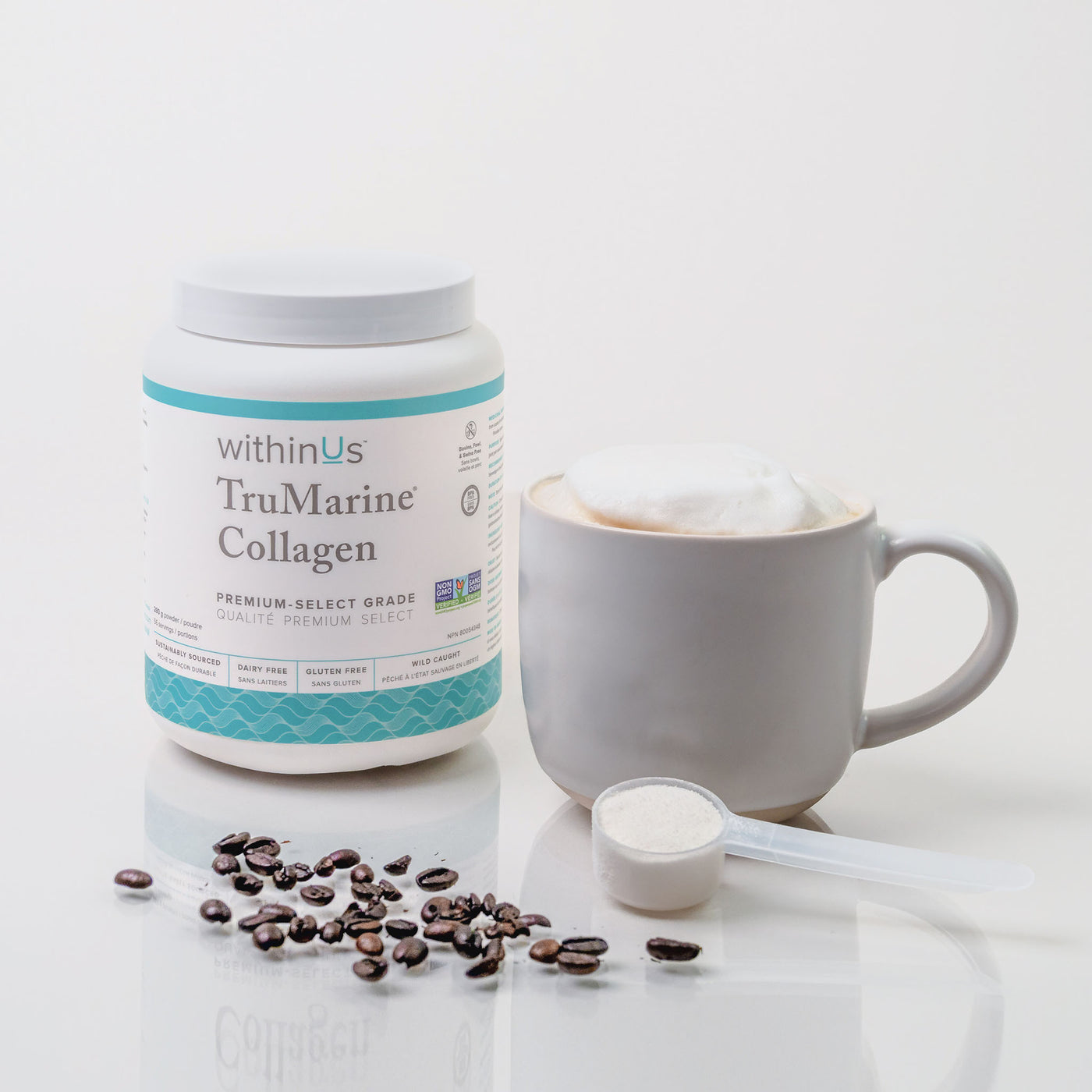 Marine Collagen - withinUs® TruMarine® Collagen Jar - 56 Servings ...